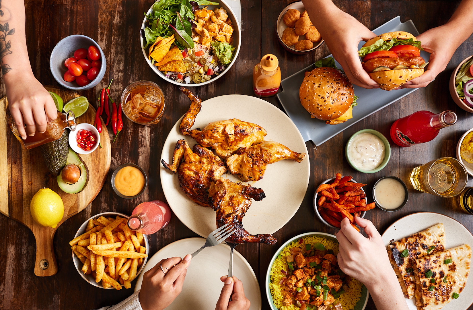 Capricho - Grilled Chicken, 100% Natural, Halal Menu – Order Now!